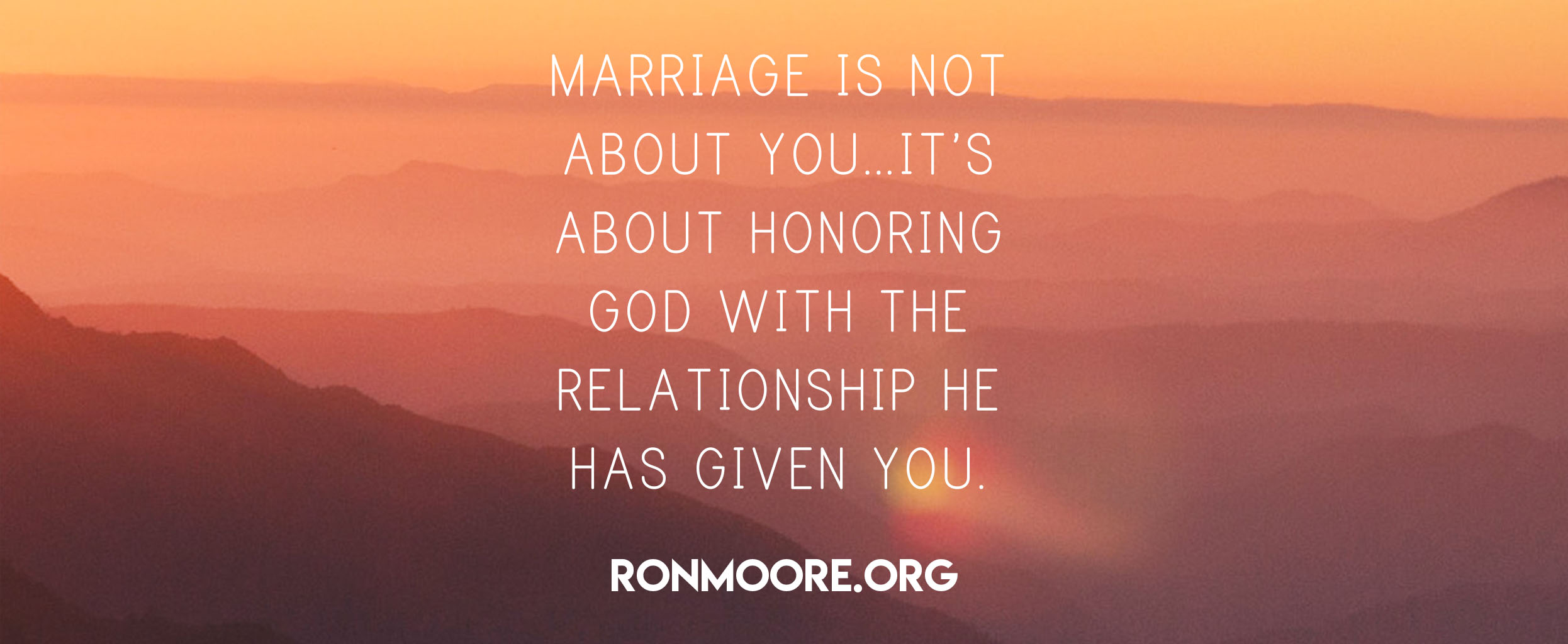 The Work of the Master - The Journey with Ron Moore