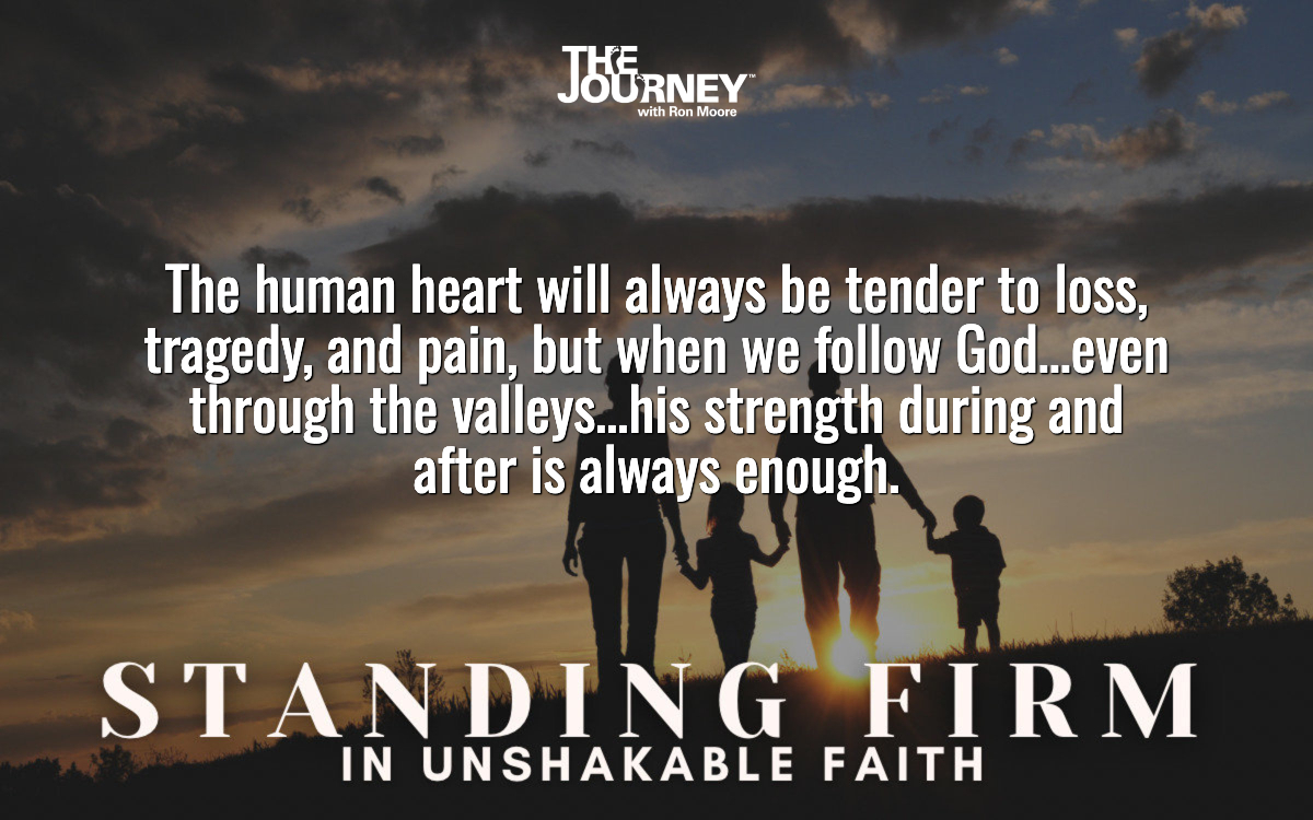 Standing Firm In Unshakable Faith Obedience The Journey With Ron Moore