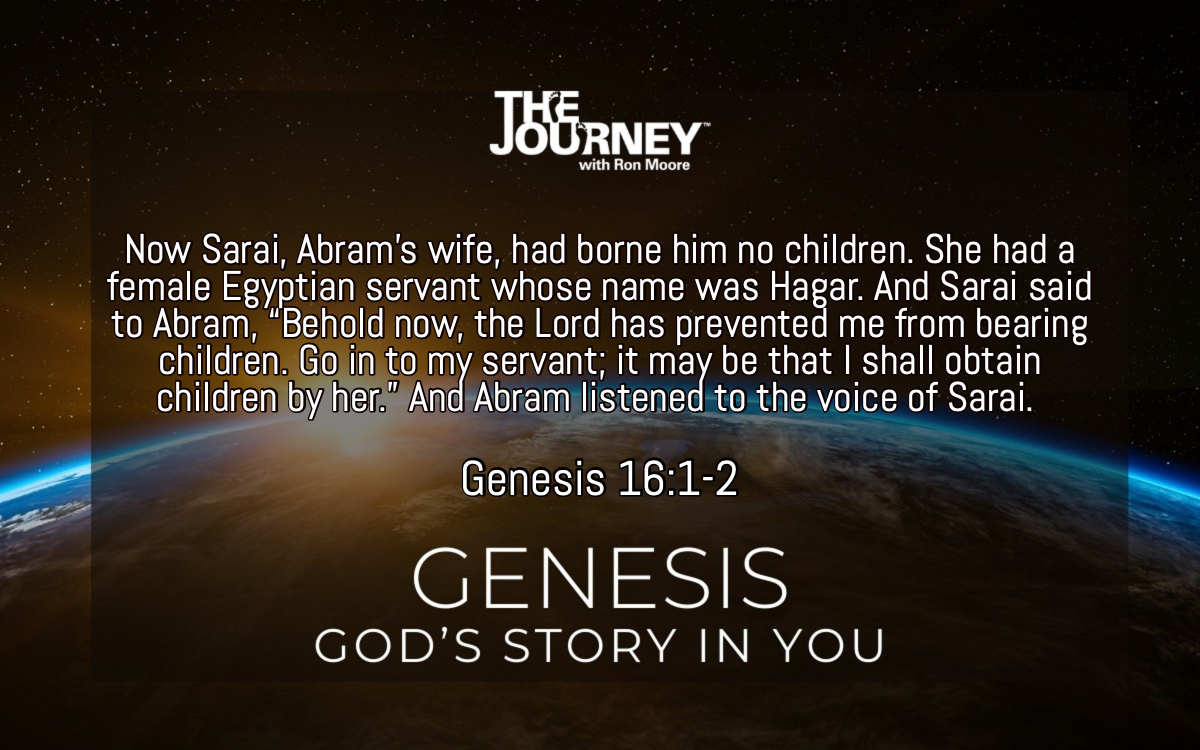 Genesis: God's Story in You - Waiting on God - The Journey with Ron Moore