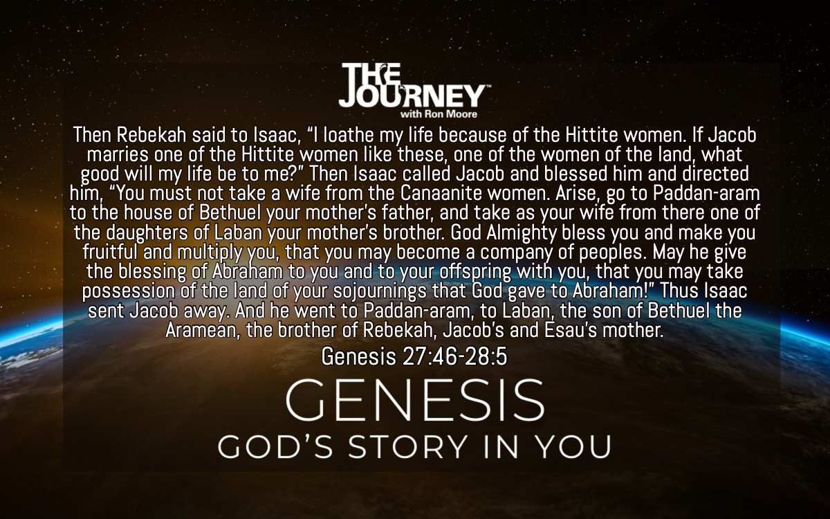 Genesis: God's Story in You - Owning Your Faith - The Journey with Ron ...