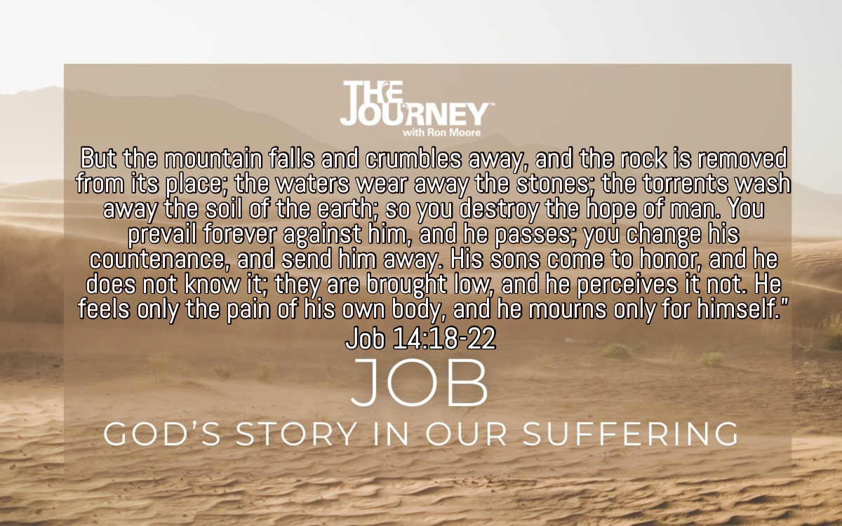 Job: The Last Thread of Hope - The Journey with Ron Moore