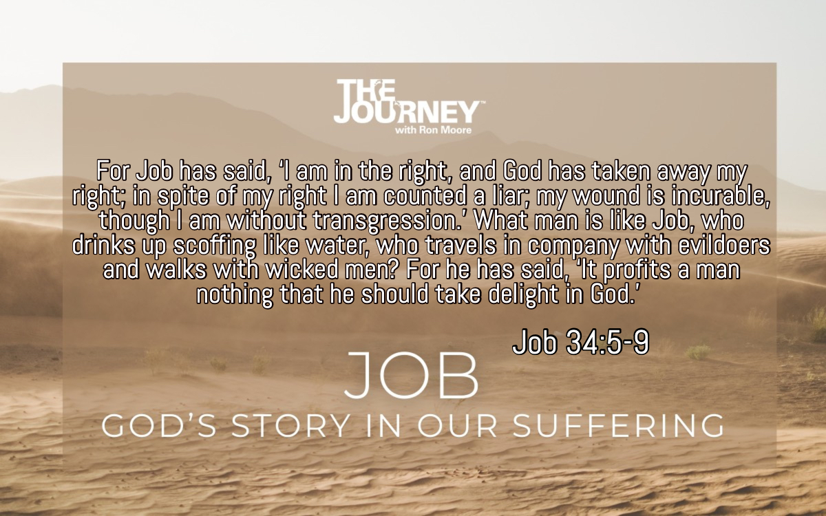Job: God is Just - The Journey with Ron Moore